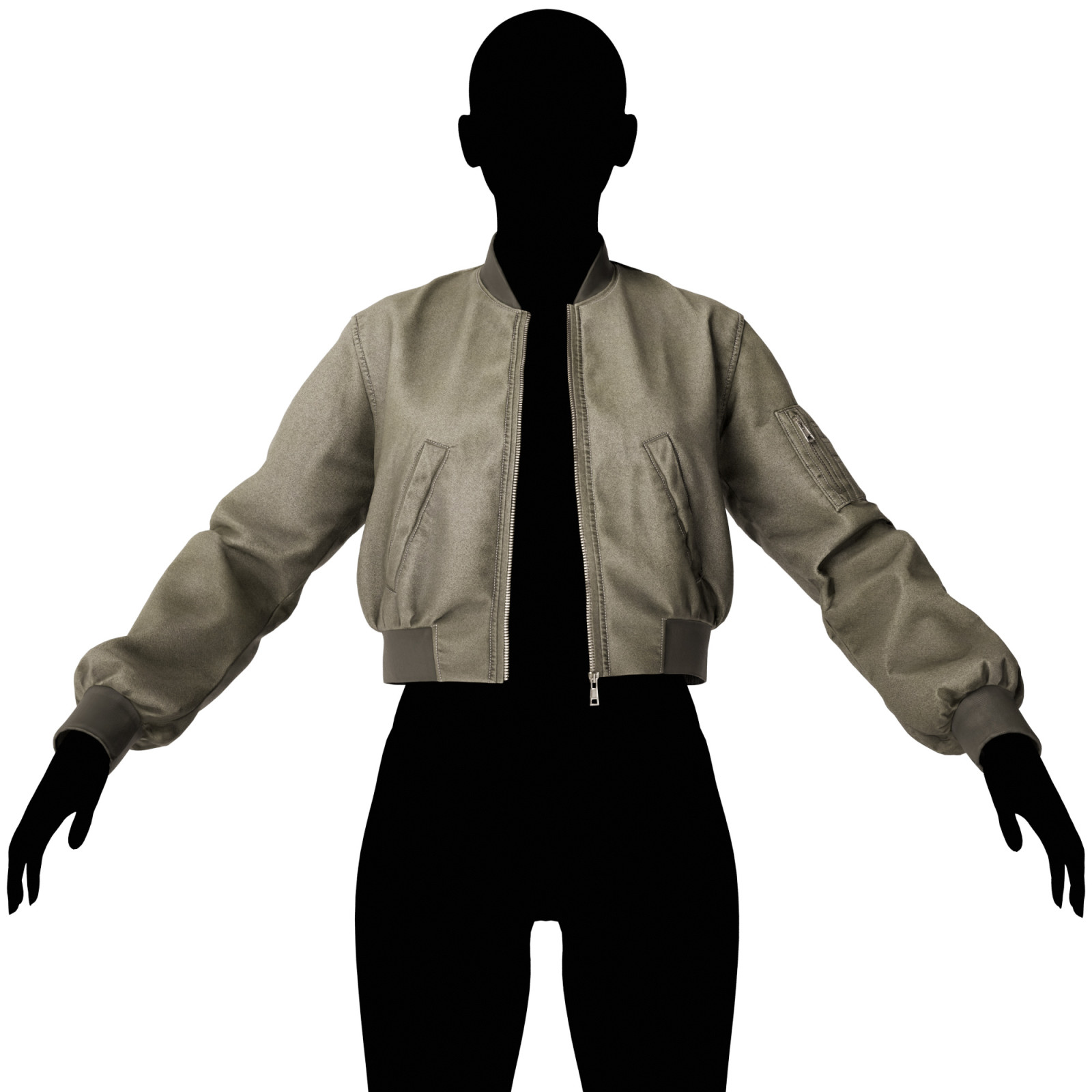 Download female 3D Jacket model