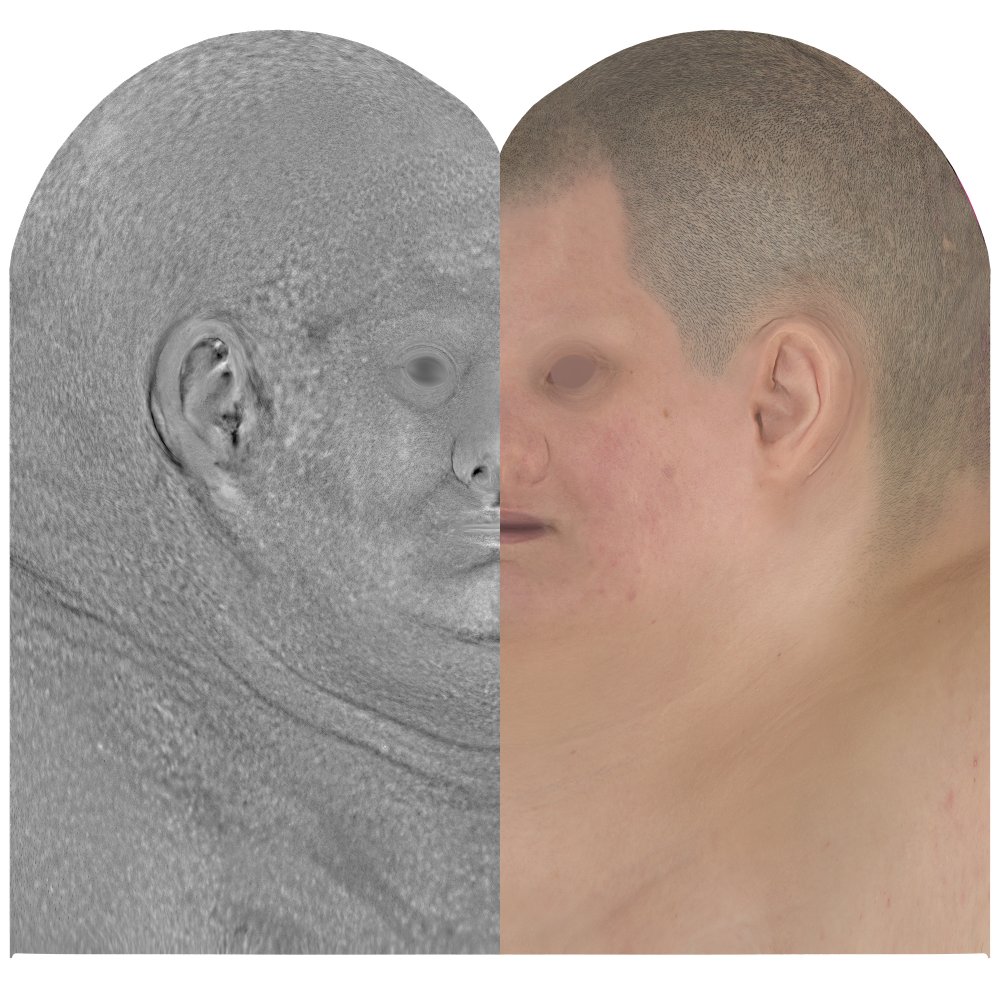 Female 11 / HD Displacement Map