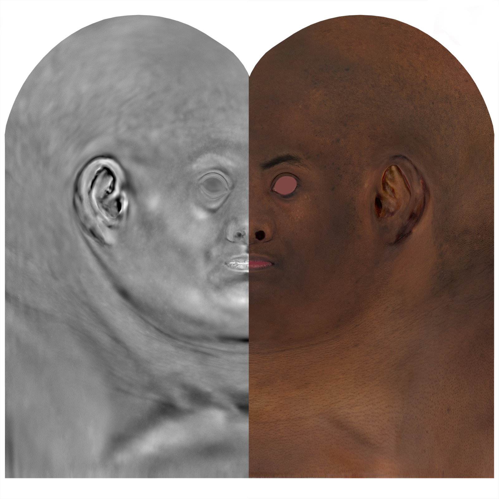 Skin Displacement maps