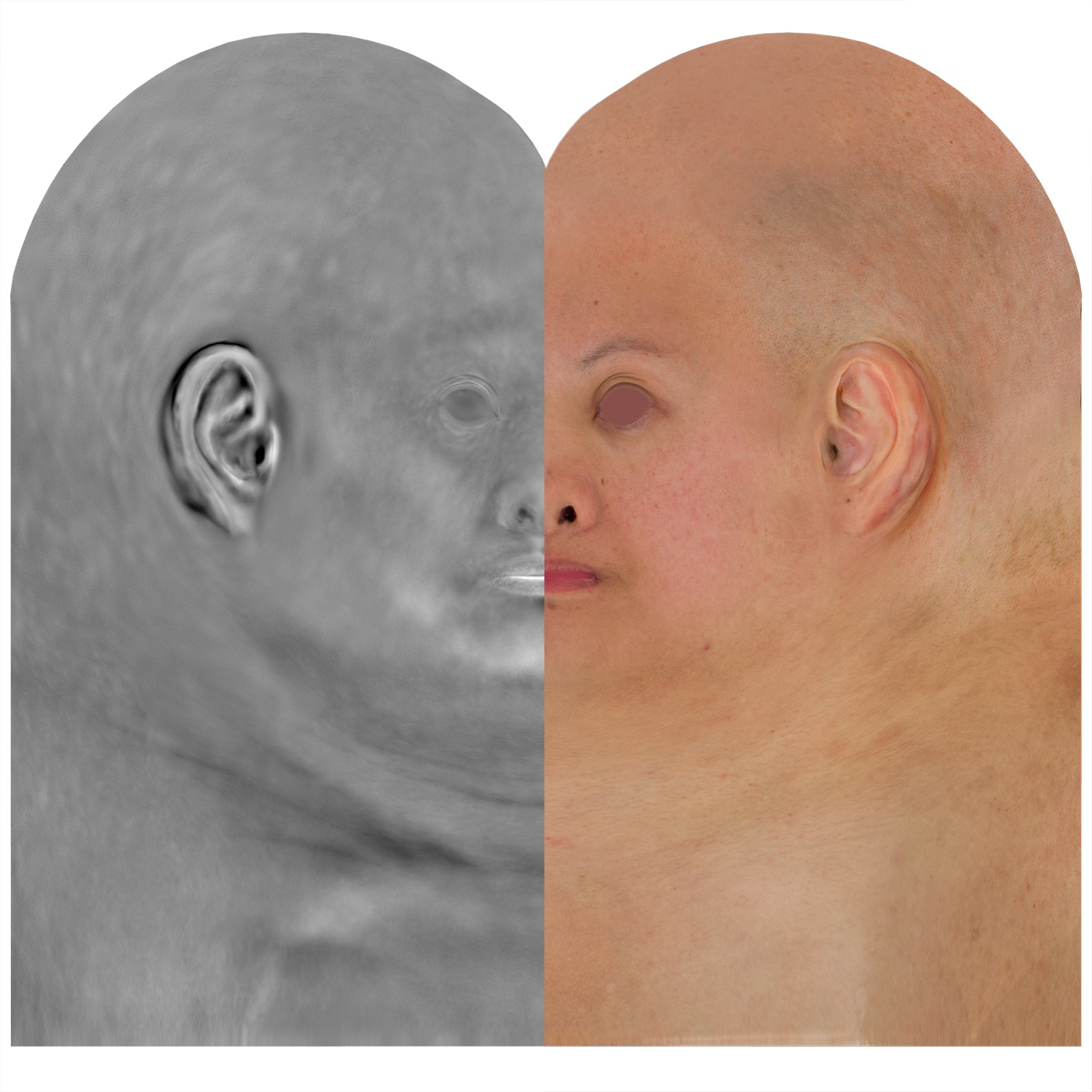 Skin Displacement maps