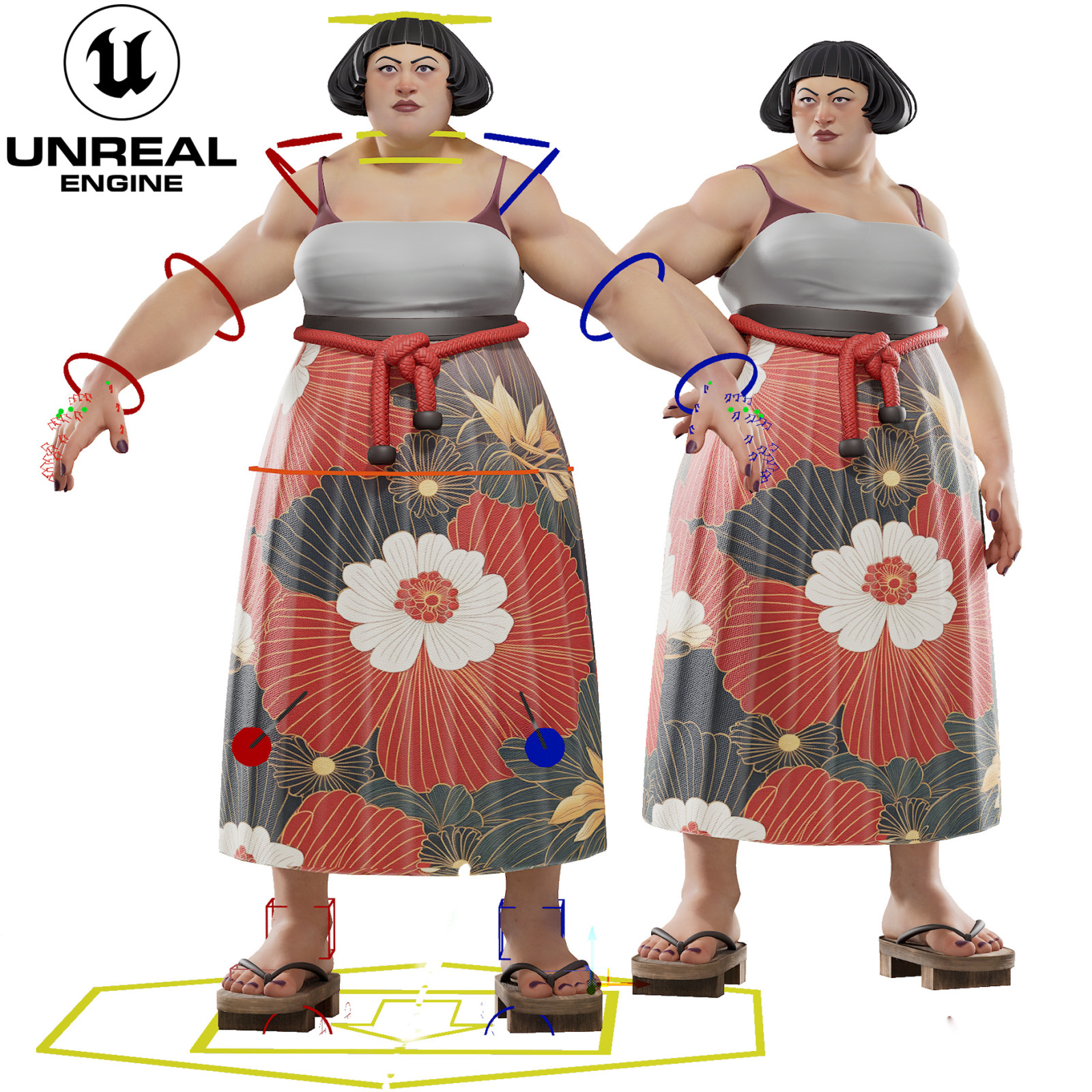 UE5 Rigged Character - Pulp