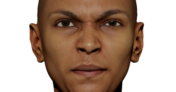 Expression Scan / Snarl / Retopologised Female 01