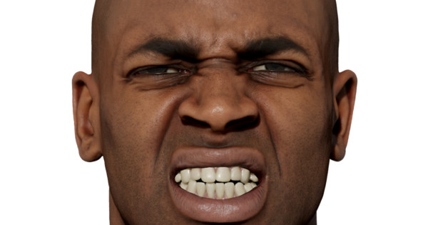 FACS Scan / Angry / Reopolosiged Male 01