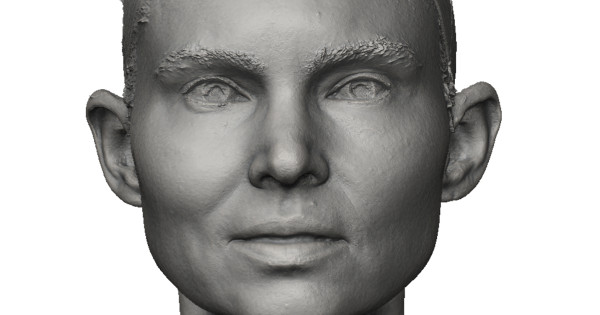 Female 3d Head Scan