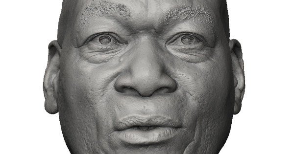 Face Shapes | 3D Models from 3D Scans by 3dscanstore.com