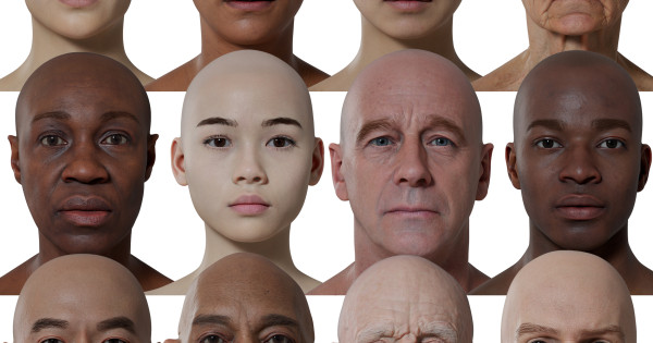 HD Head Scans