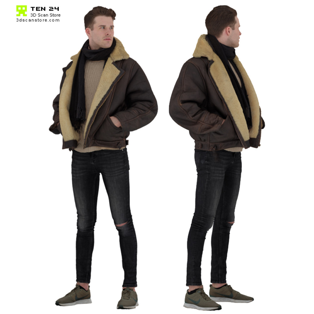 Male Character 05 | 3d archviz male for Architectural Visualisation