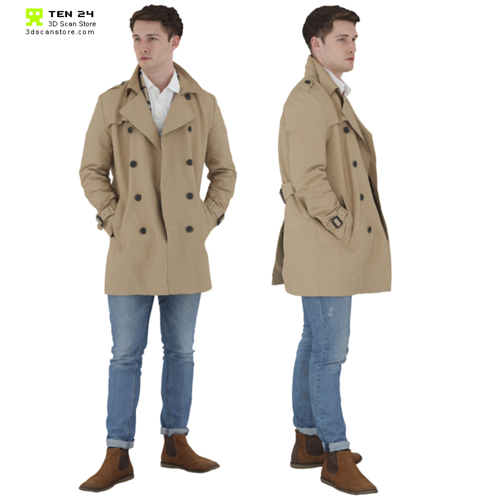 Male Character 01 | 3d archviz male for Architectural Visualisation