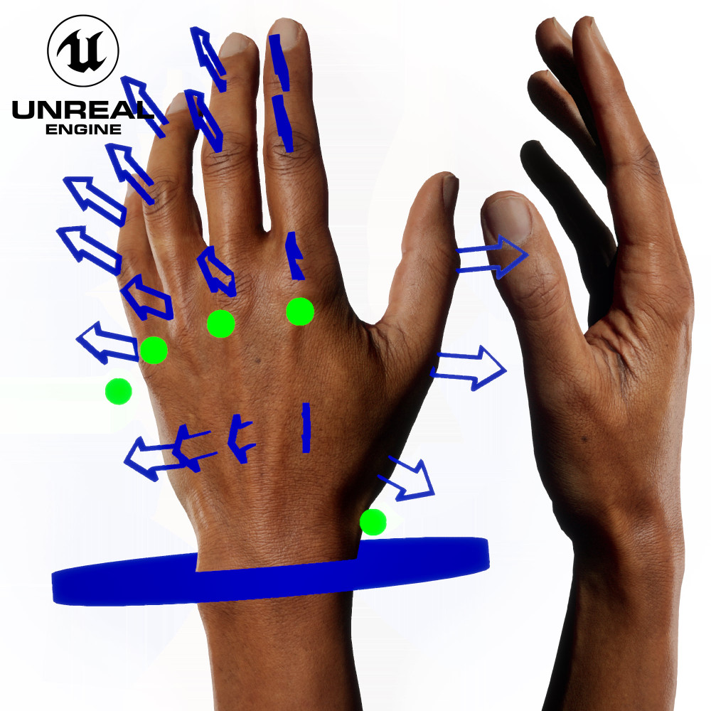Rigged Photorealistic 3D Scanned Asian Male Hand Model - Ready to ...