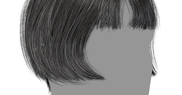 Realtime Hair - Flapper Cut