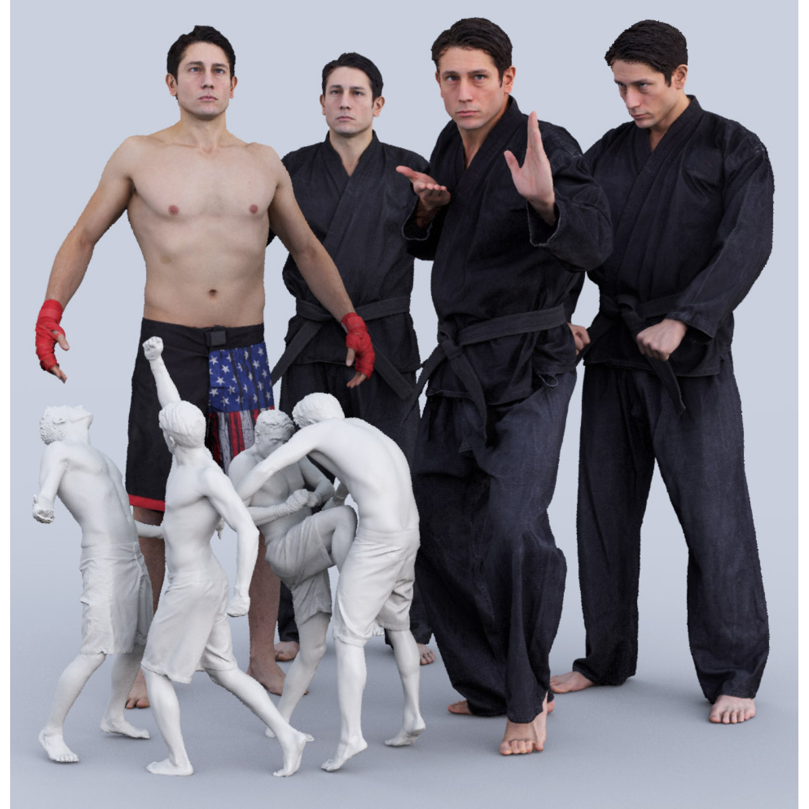 MMA | Martial Arts Fighter Bundle