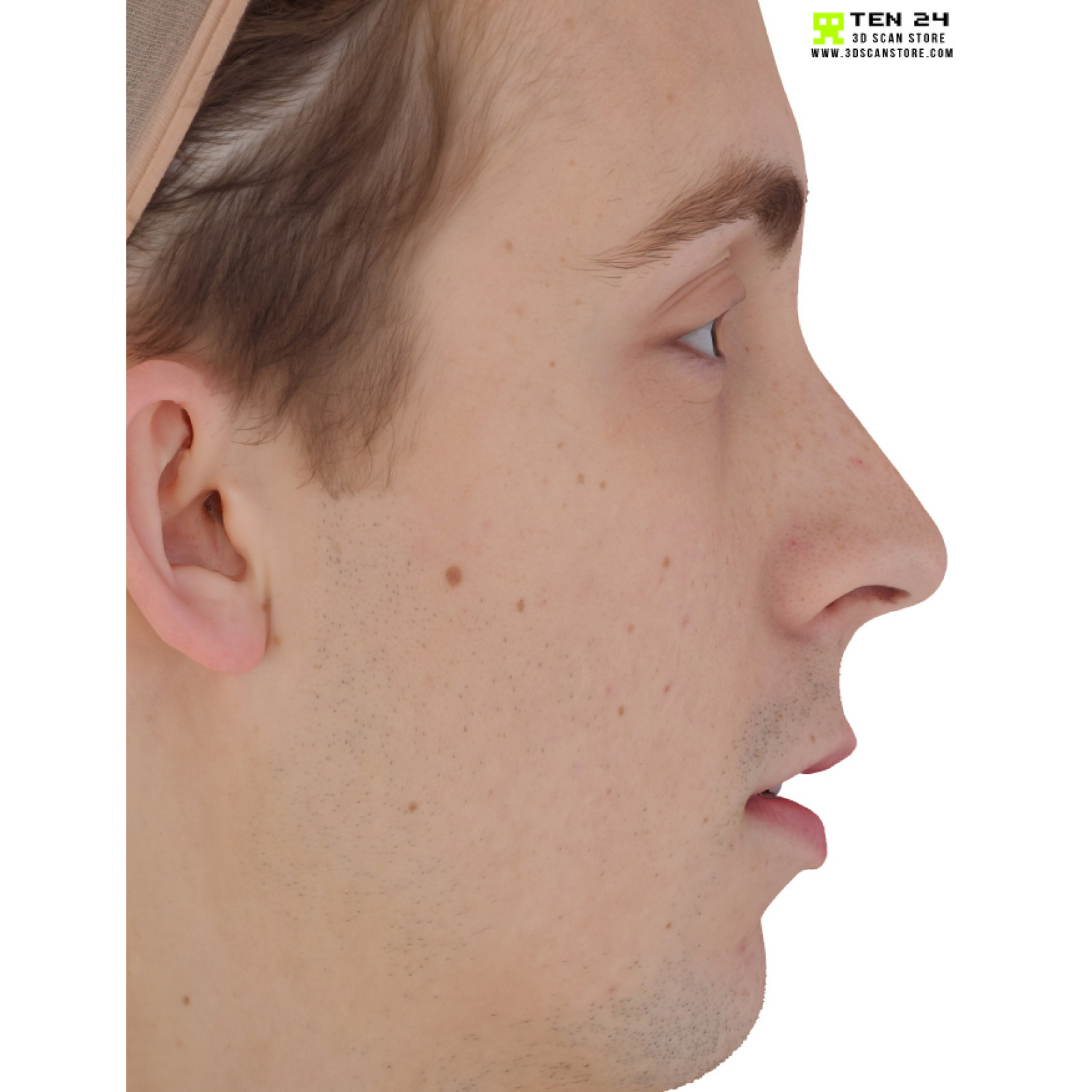 Male 38 Head Scan Cleaned