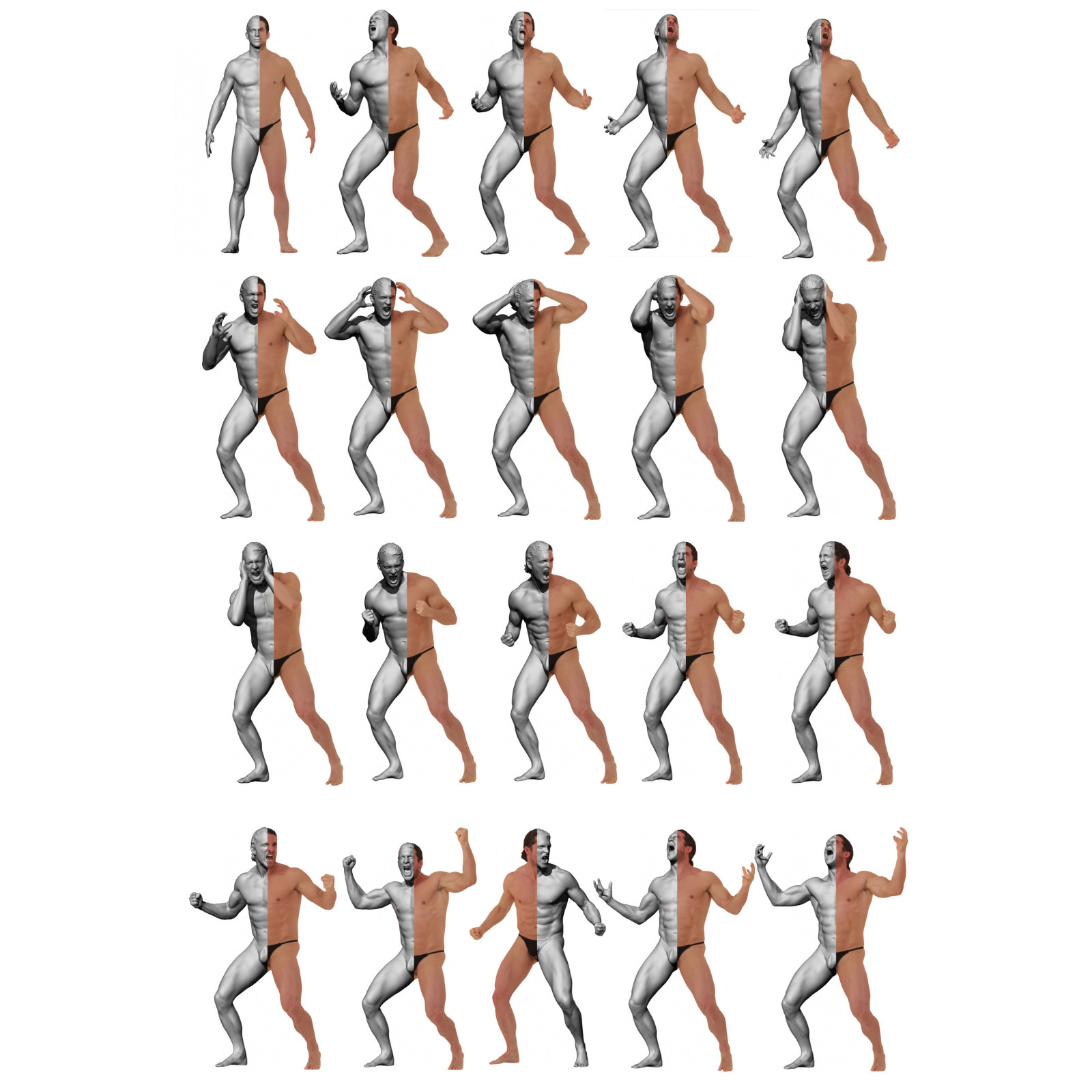 Anger / Pain 20 x Body Scan Bundle