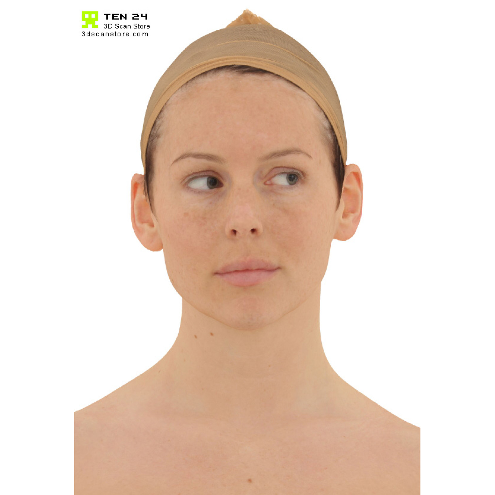 Female 04 Look Left RAW