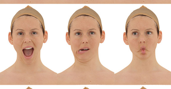 Female 04 3d Facial Expression Models | 3dscanstore.com