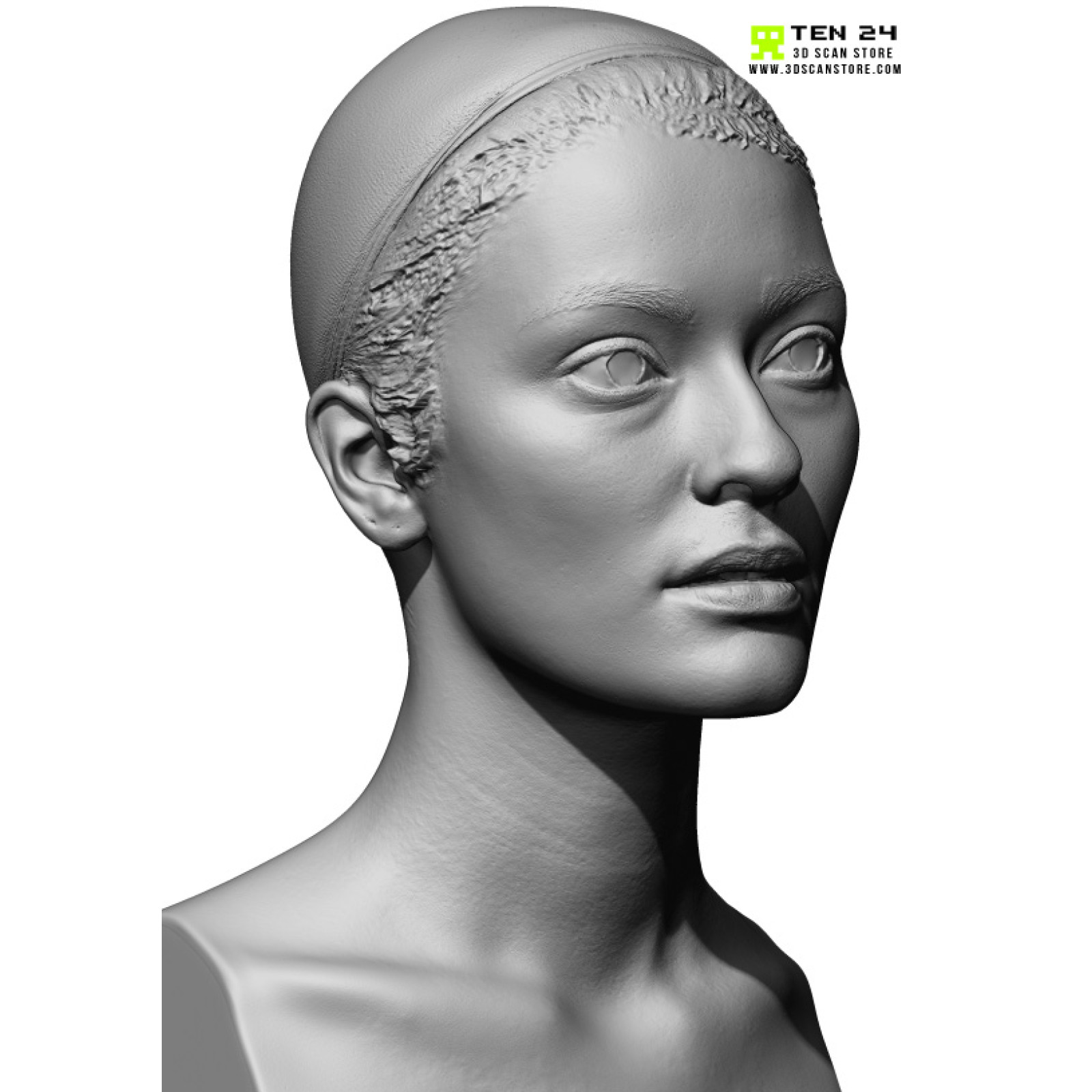 Female 21 Head Scan Cleaned