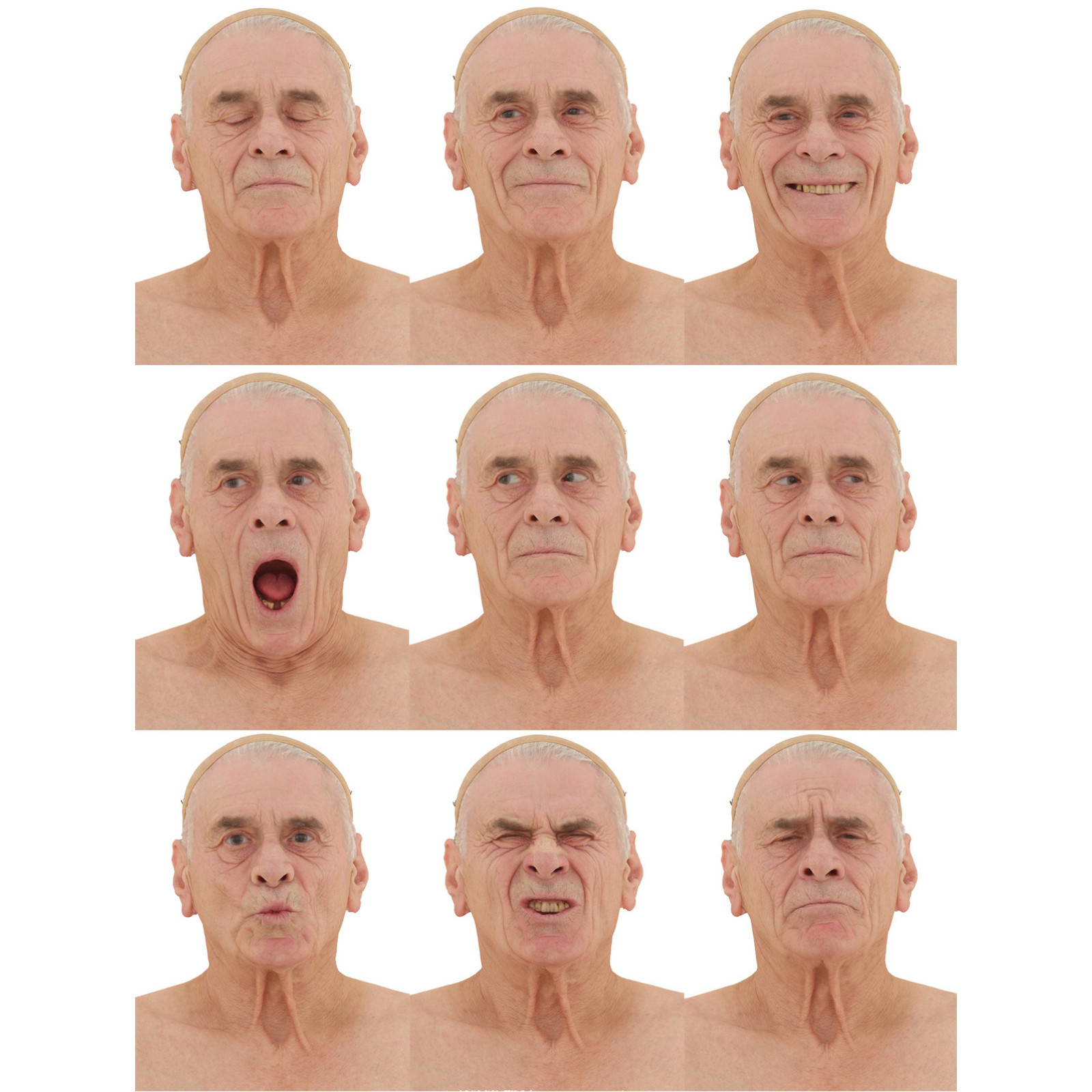 3d Face Models | 3d faces from 3d scans