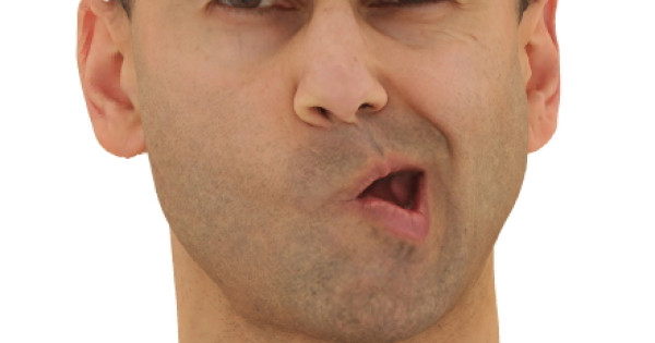 Male 03 Jaw Side Left RAW