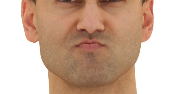 Male 03 Jaw Thrust RAW