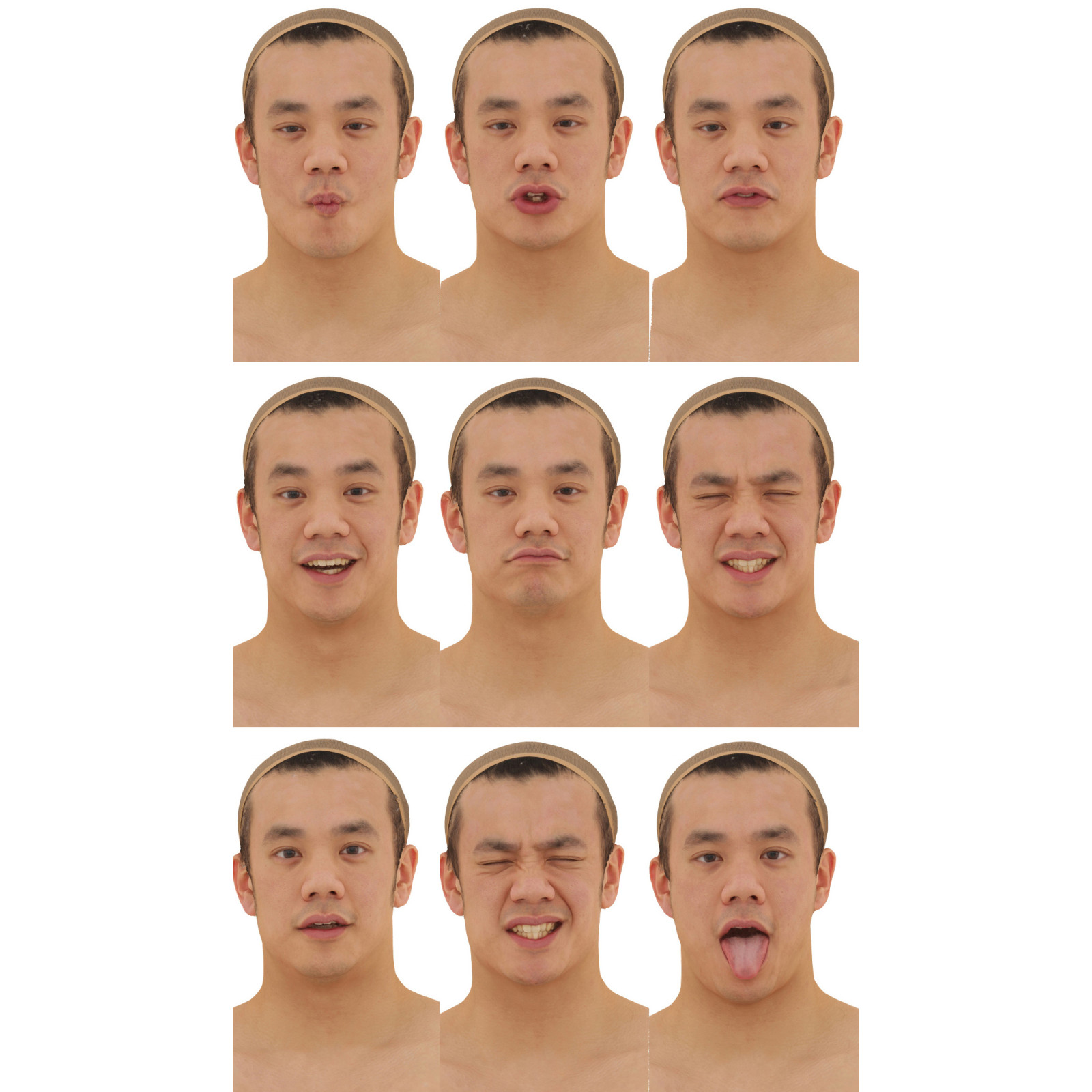 3d Face Models | 3d faces from 3d scans