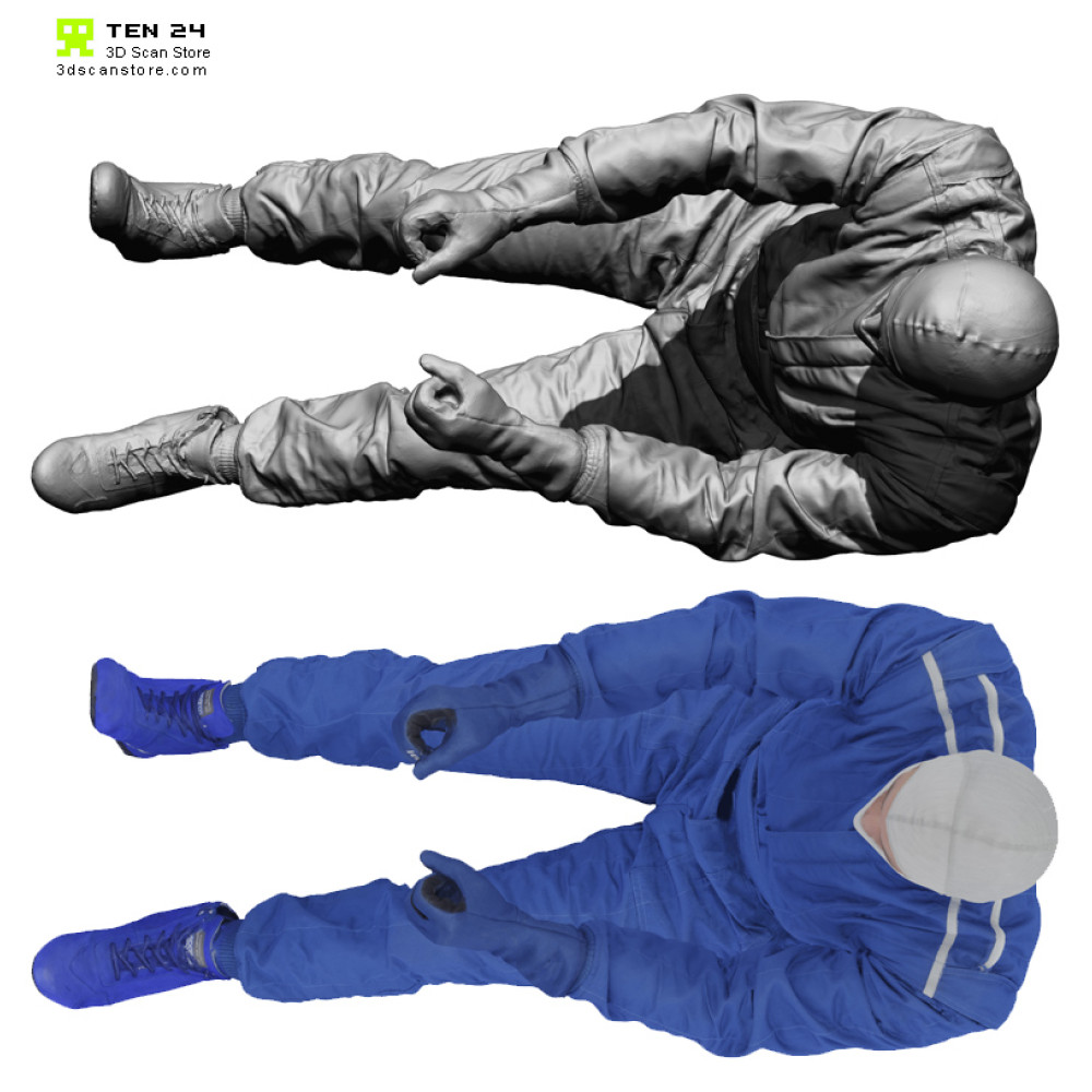 Male Racing Driver Seated Pose