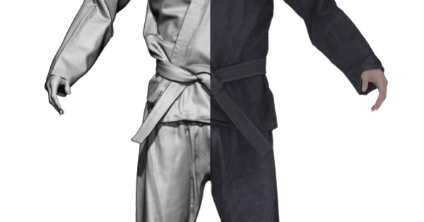 Male Taekwondo A Pose