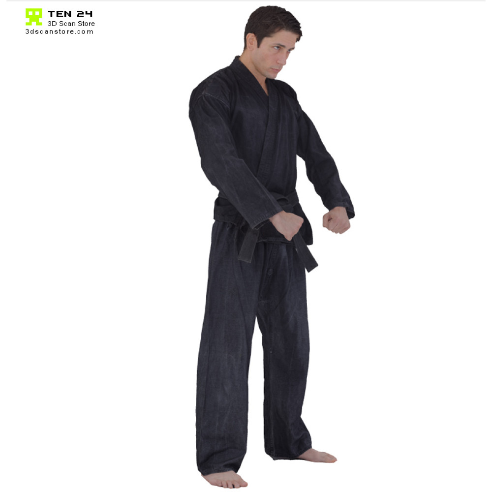 Male Taekwondo Pose 02