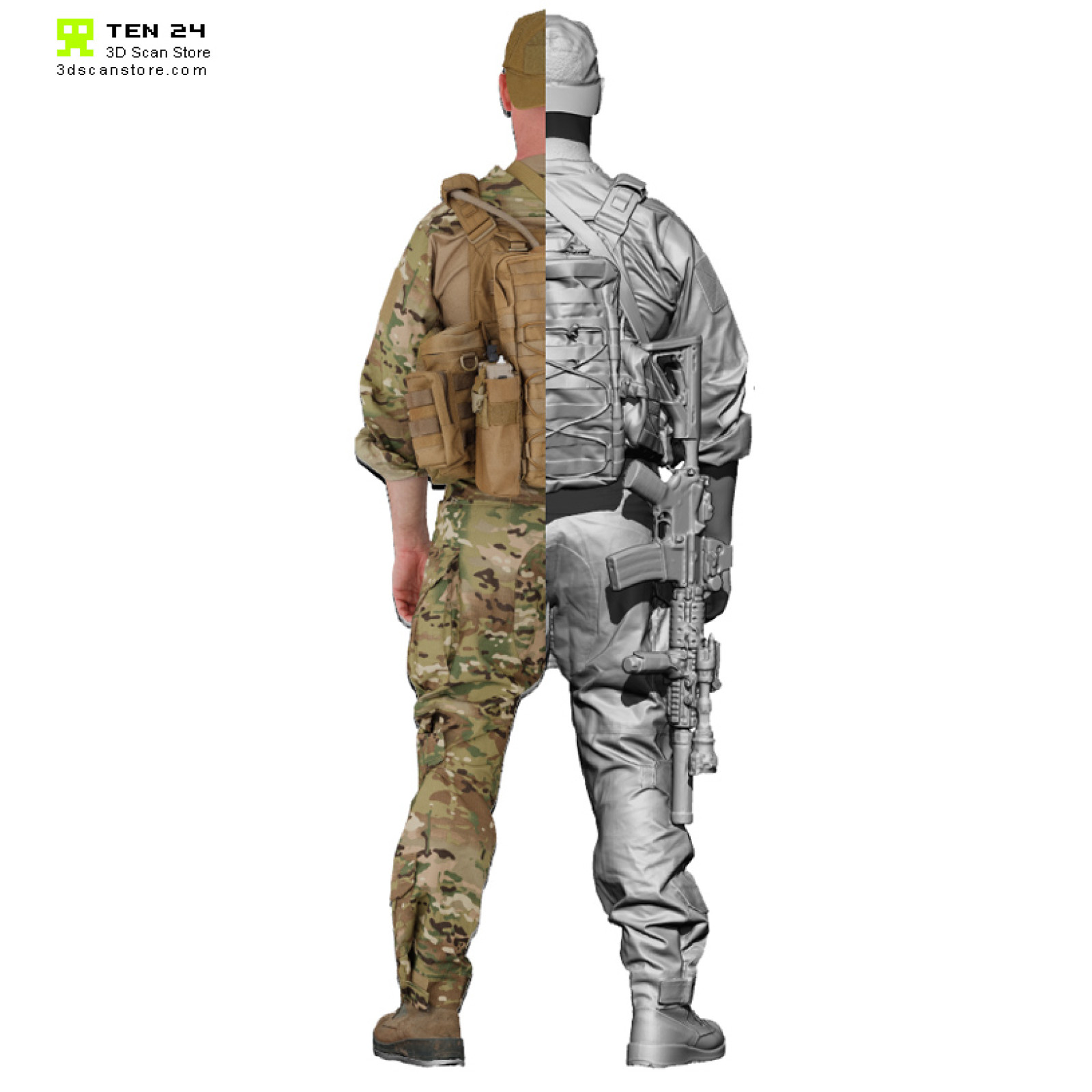 MTP Multicam Military Scan Bundle