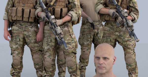 MTP Multicam Military Scan Bundle