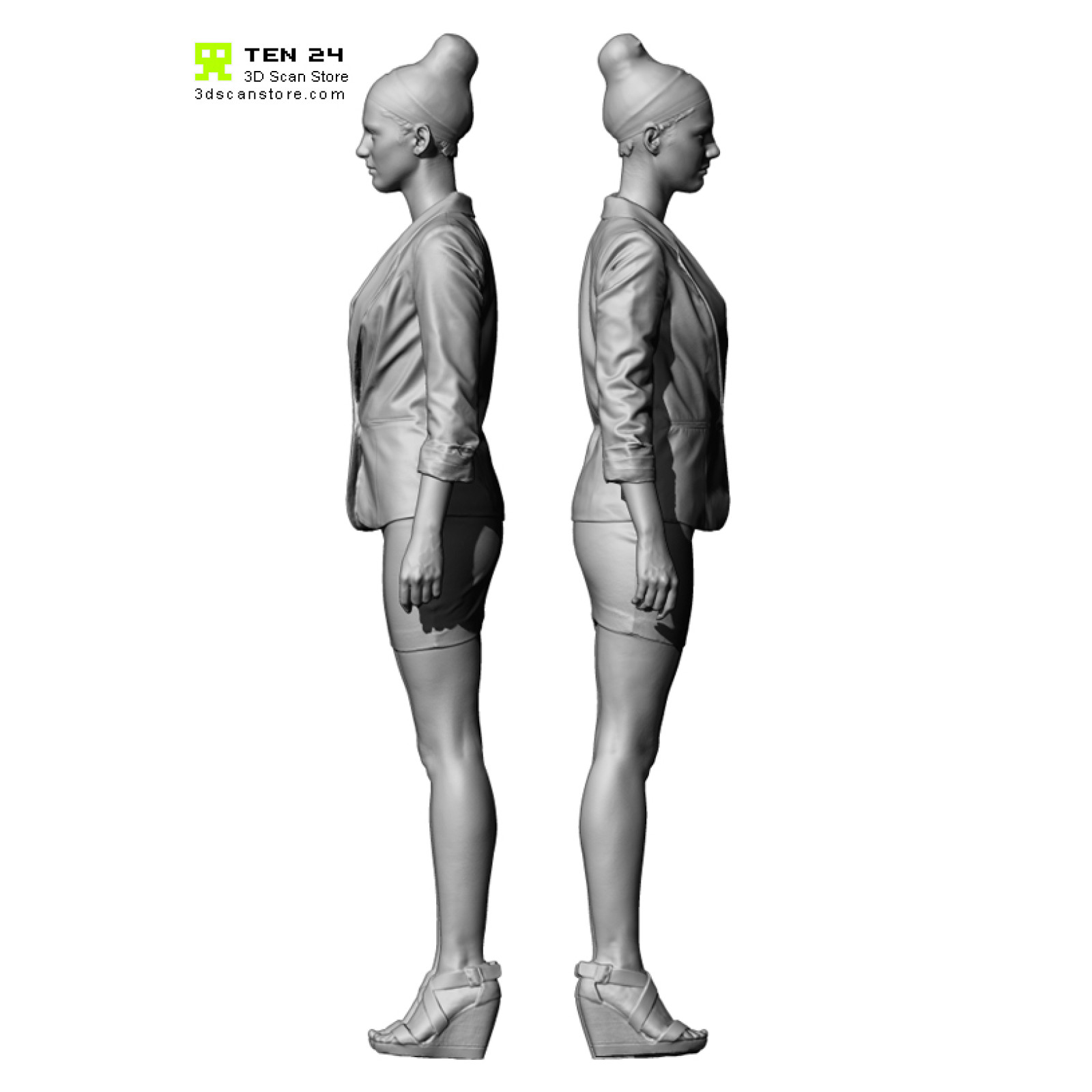 Shaded Female 05 Pose 5