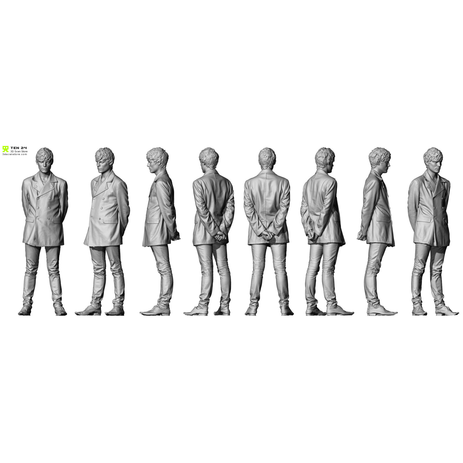 Shaded Male 10 Pose2