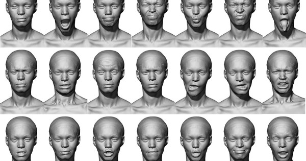 3d Face Models | 3d faces from 3d scans