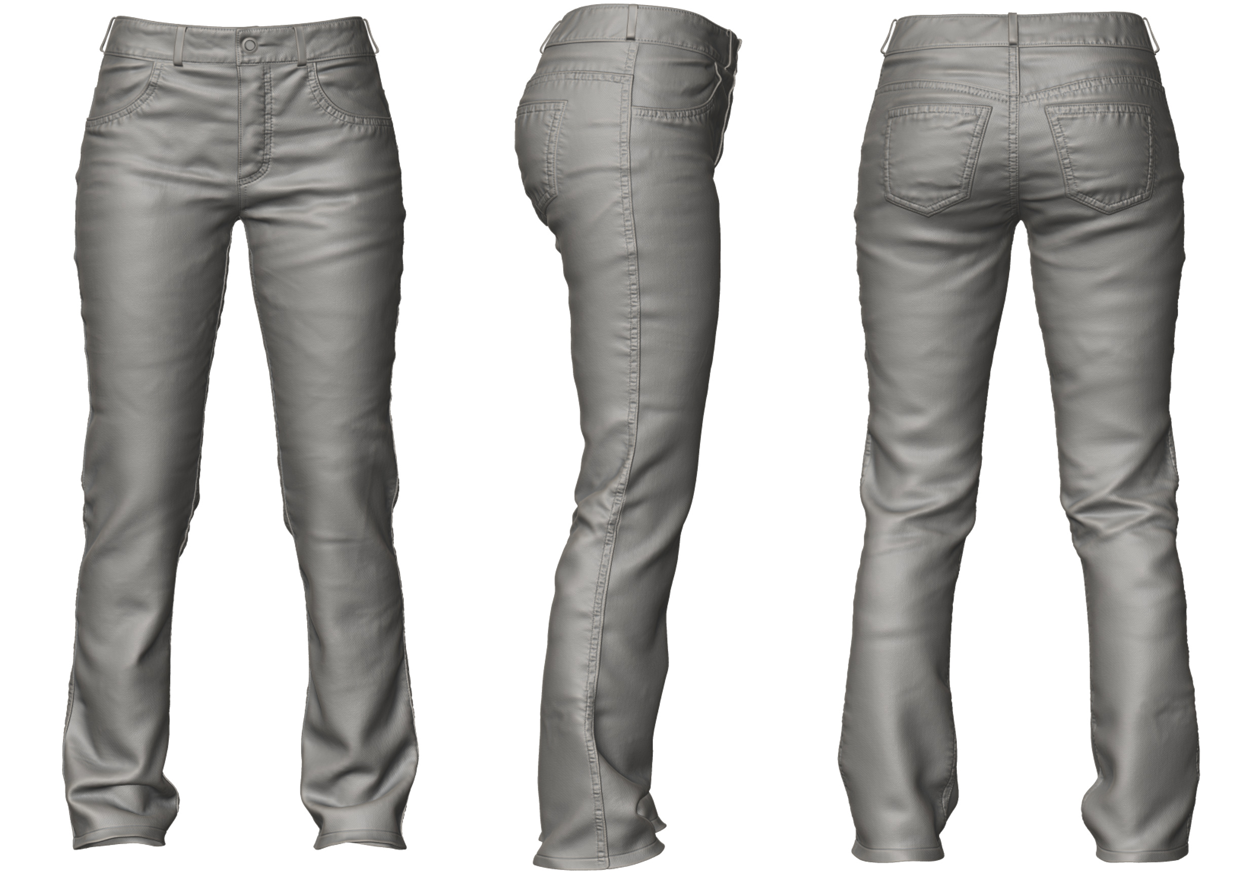 Download female 3D Jeans