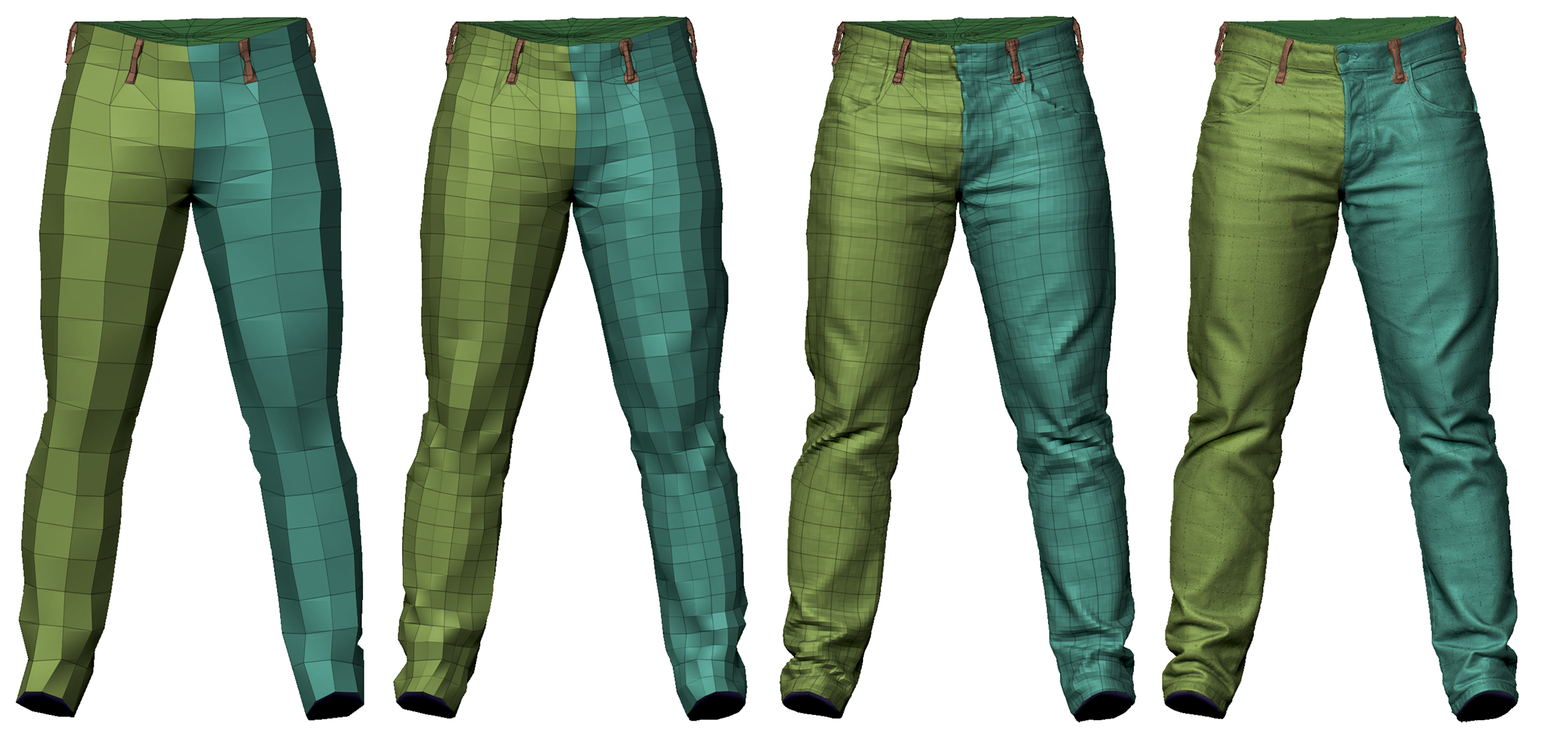 Jeans / Male game ready clothing