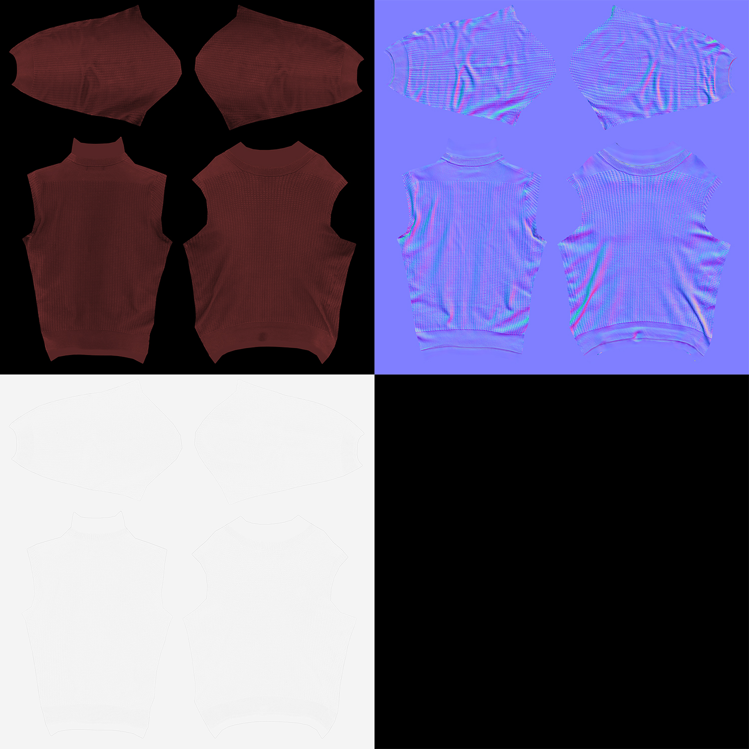 Sweater / Male game ready clothing