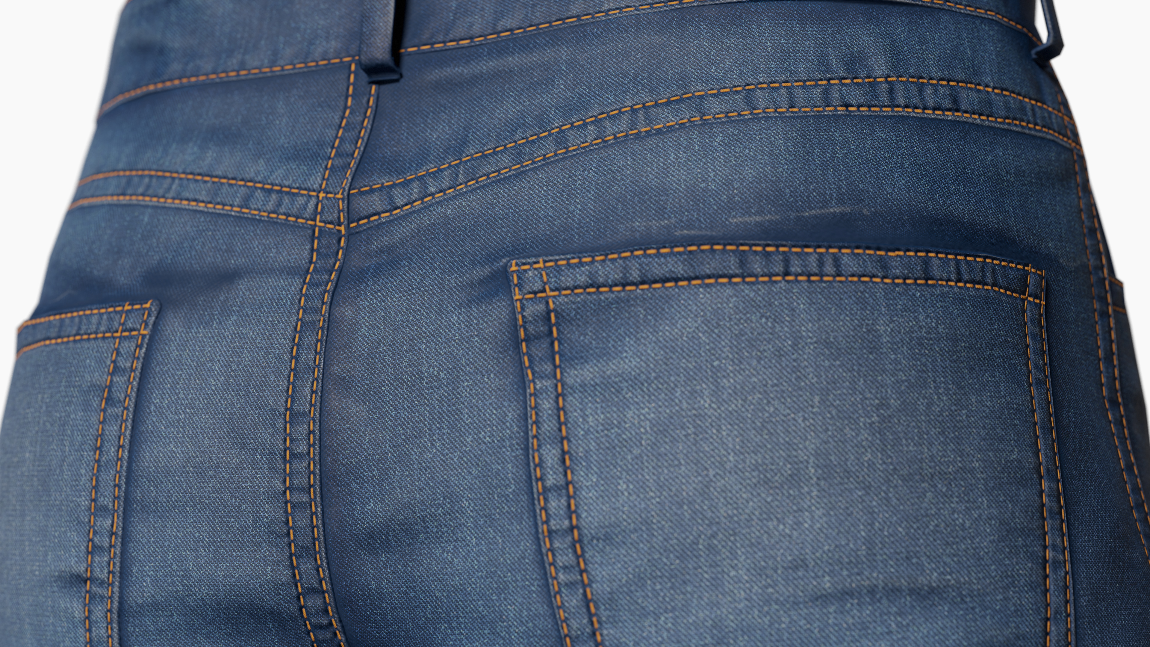 Download male 3D Jeans model