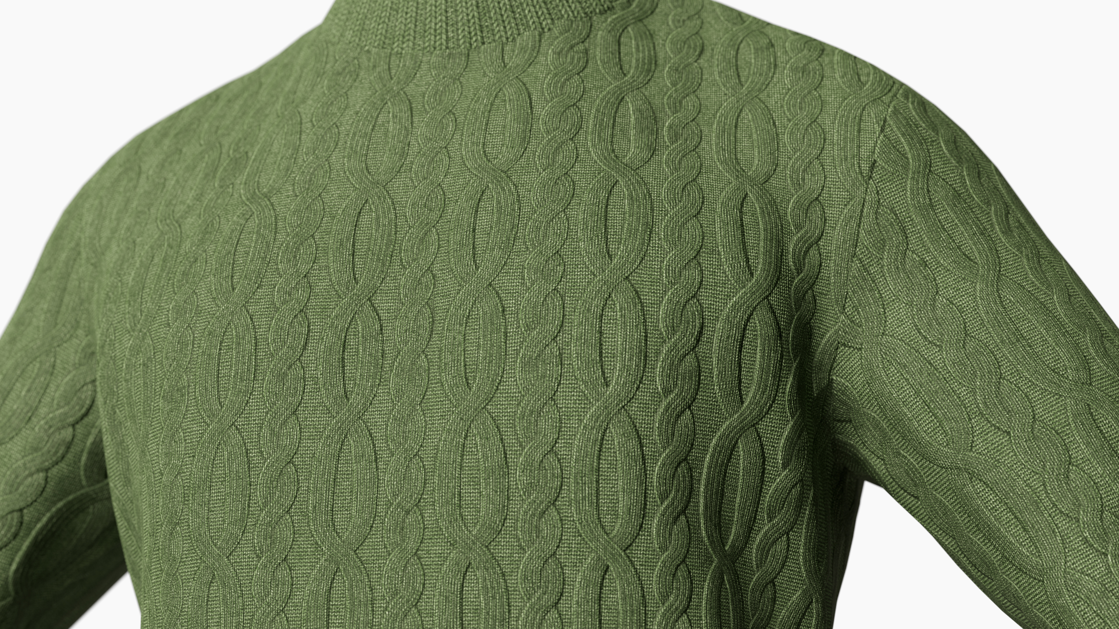 Download male 3D Cable Knit Jumper model