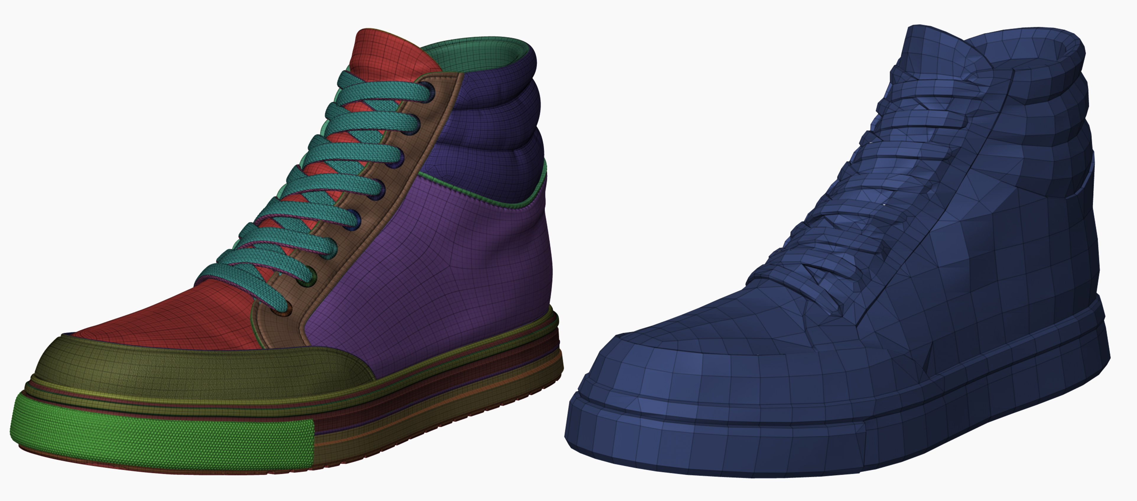 Download 3D High Tops