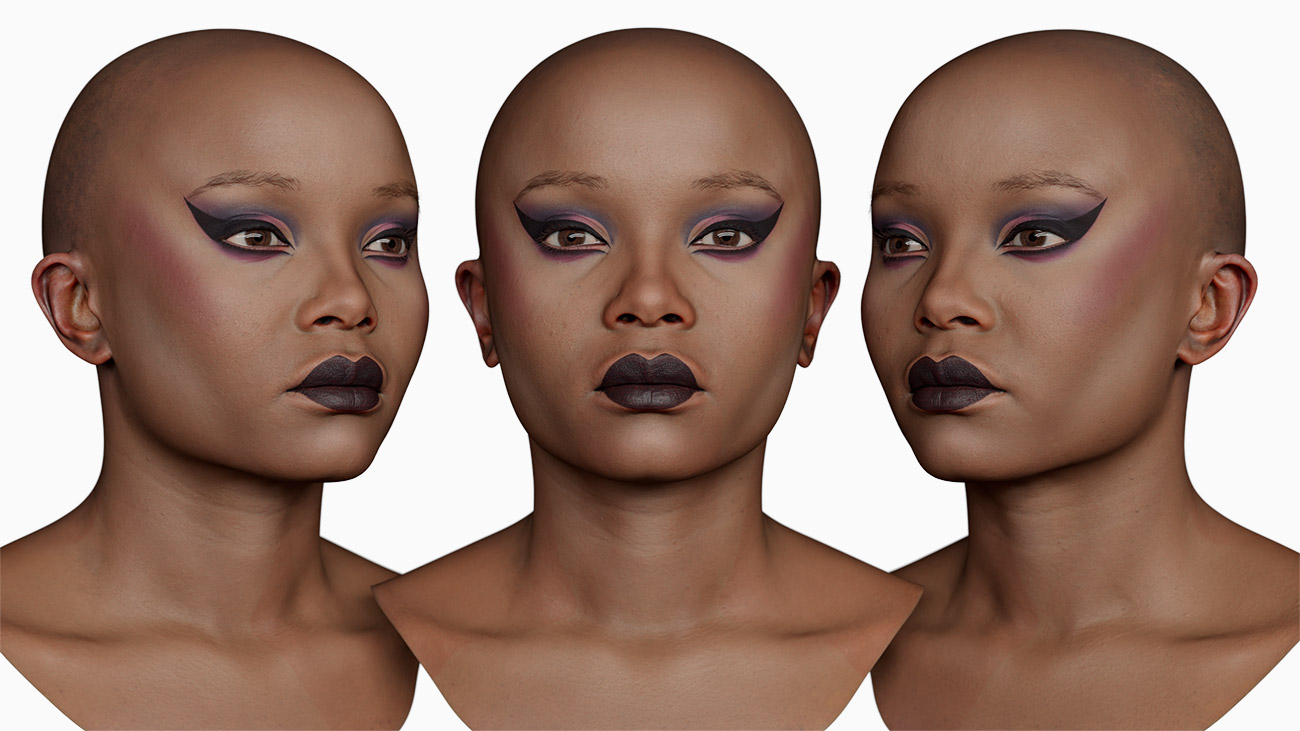 Goth Makeup Black Overlay Texture