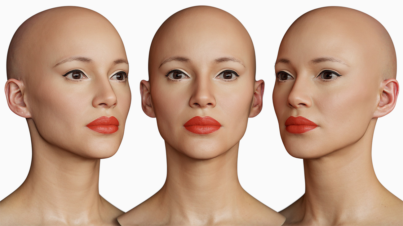 Hepburn Makeup White Overlay Texture