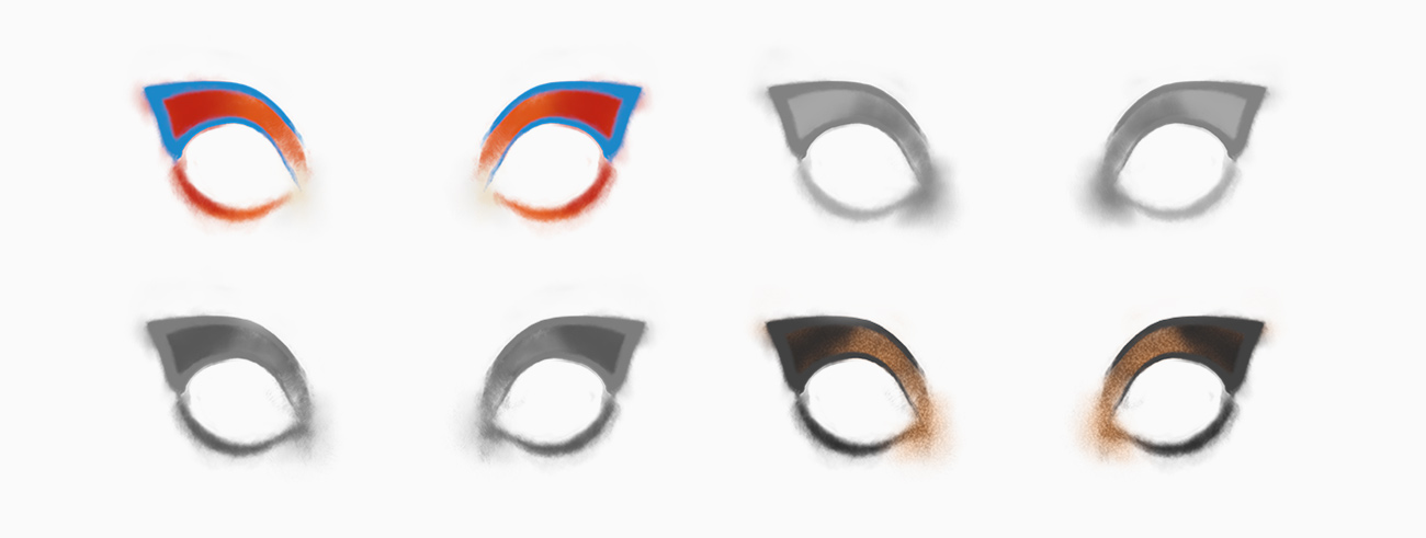 Eye Shadow Makeup Overlay Texture 02