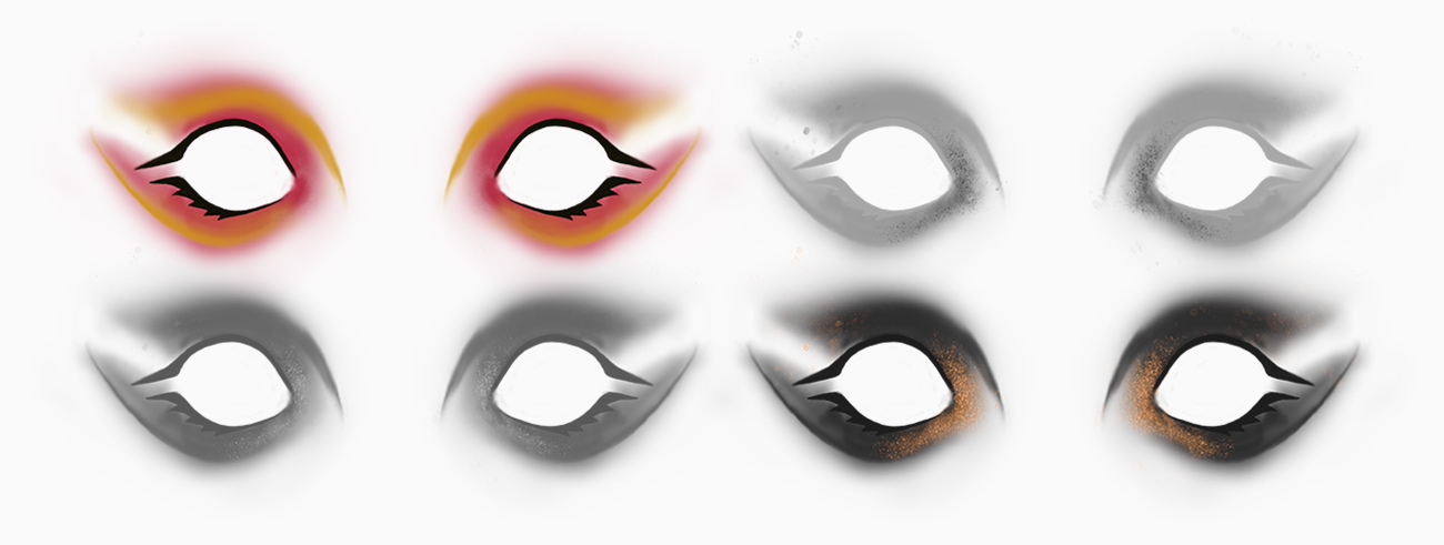 Eye Shadow Makeup Overlay Texture 04