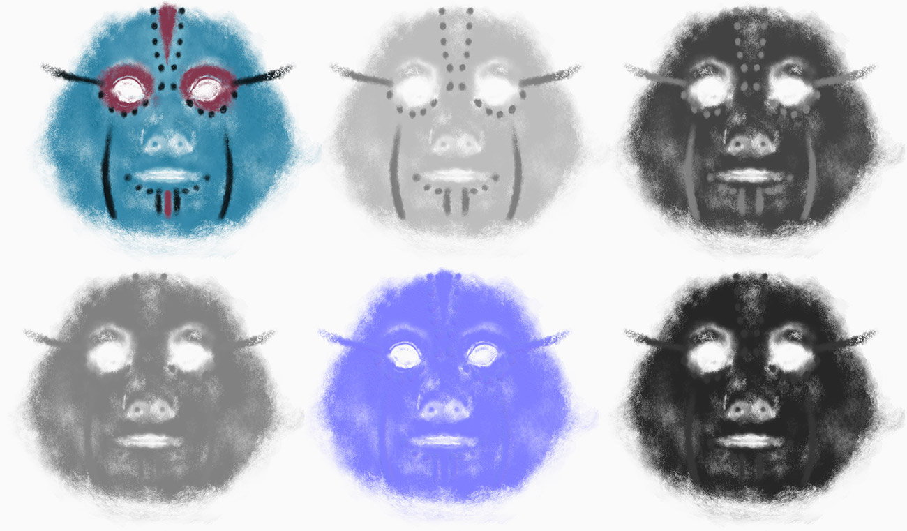 Tribal Paint Overlay Texture 02