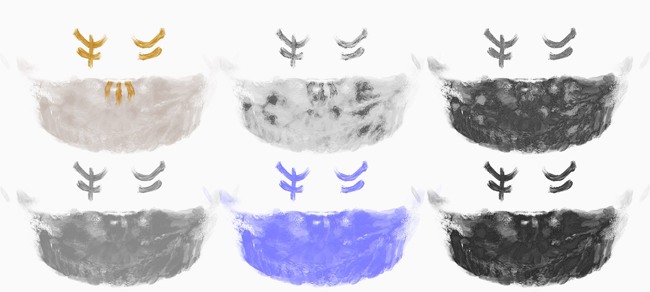 Tribal Paint Overlay Texture 04