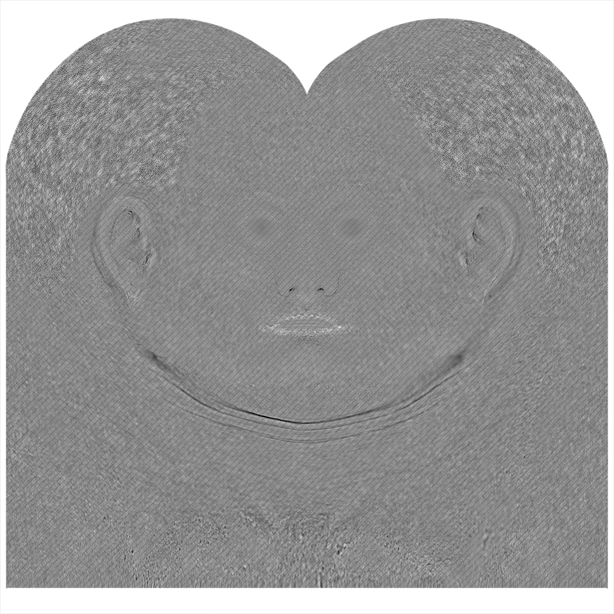 Female 12 / HD Displacement Map