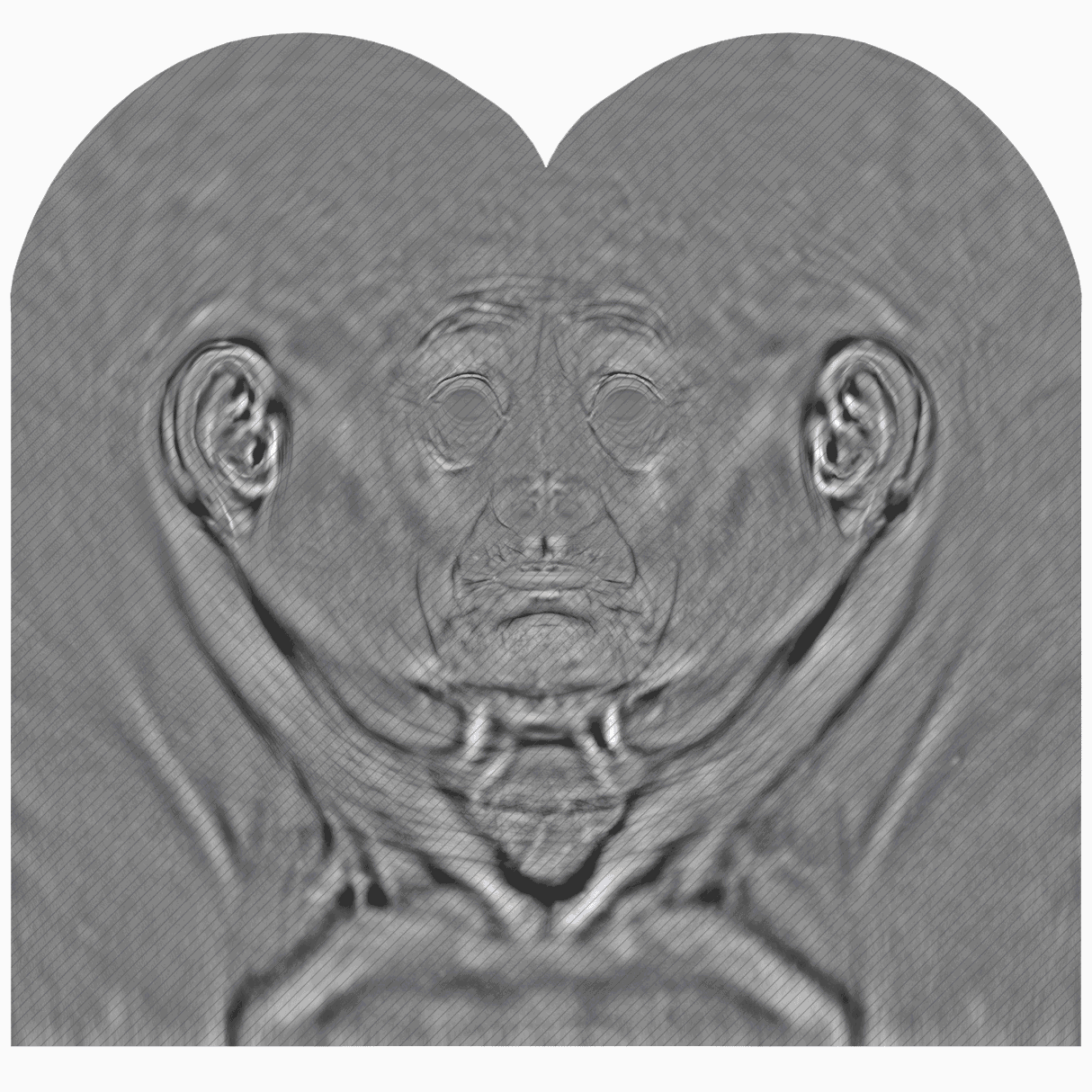 Female 14 / HD Displacement Map
