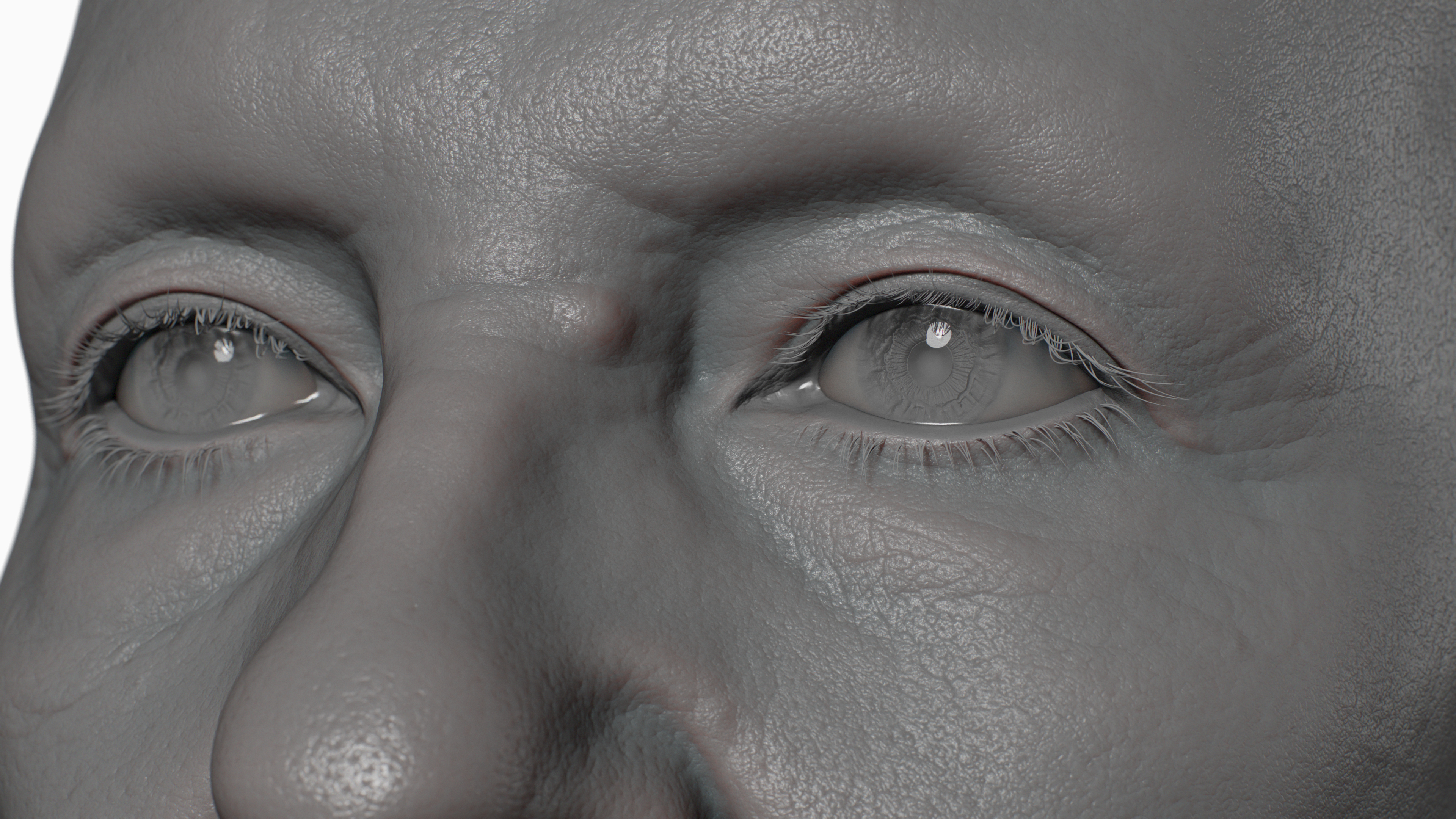 Female 16 / HD Displacement Map