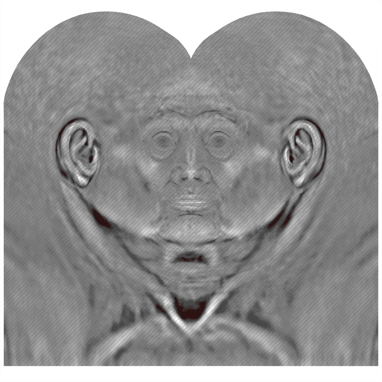 Female 19 / HD Displacement Map