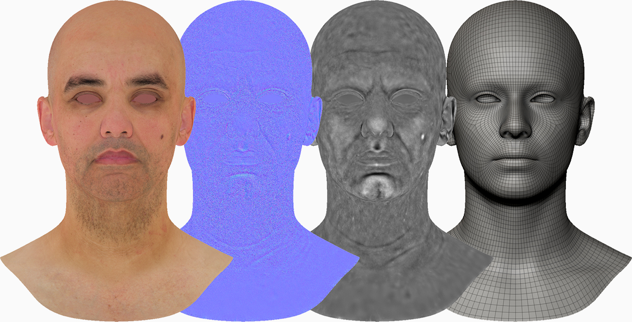 Male 15 / HD Displacement Map