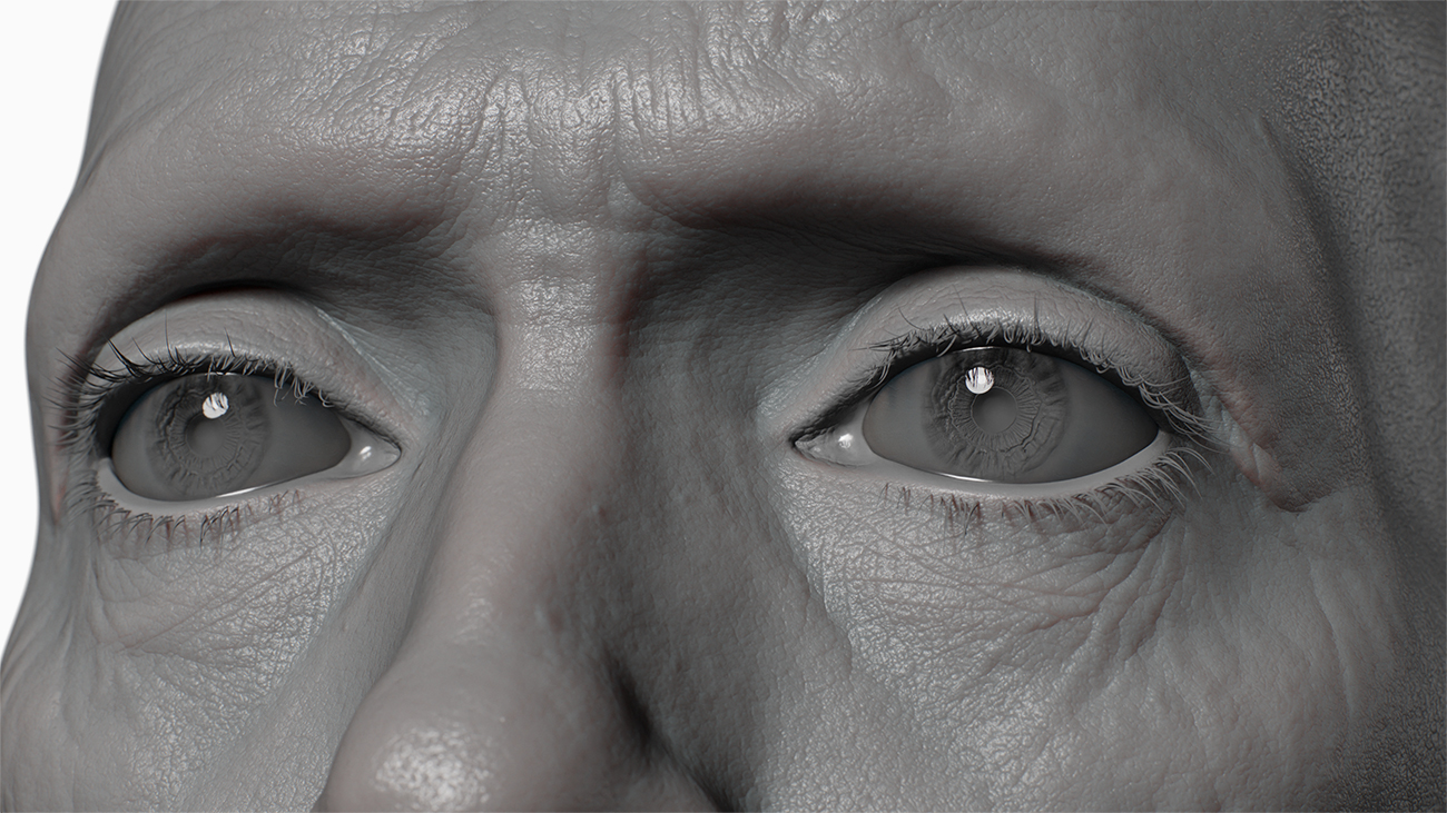 Male 18 / HD Displacement Map